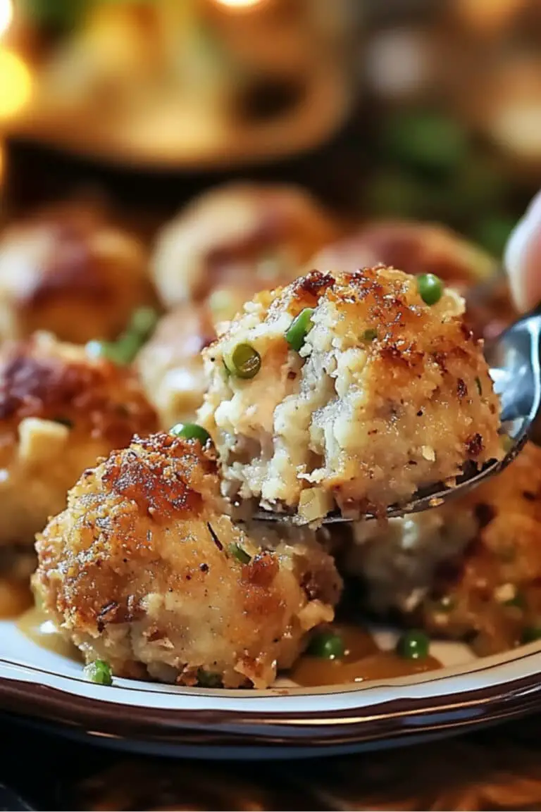 Turkey Stuffing Balls Recipe