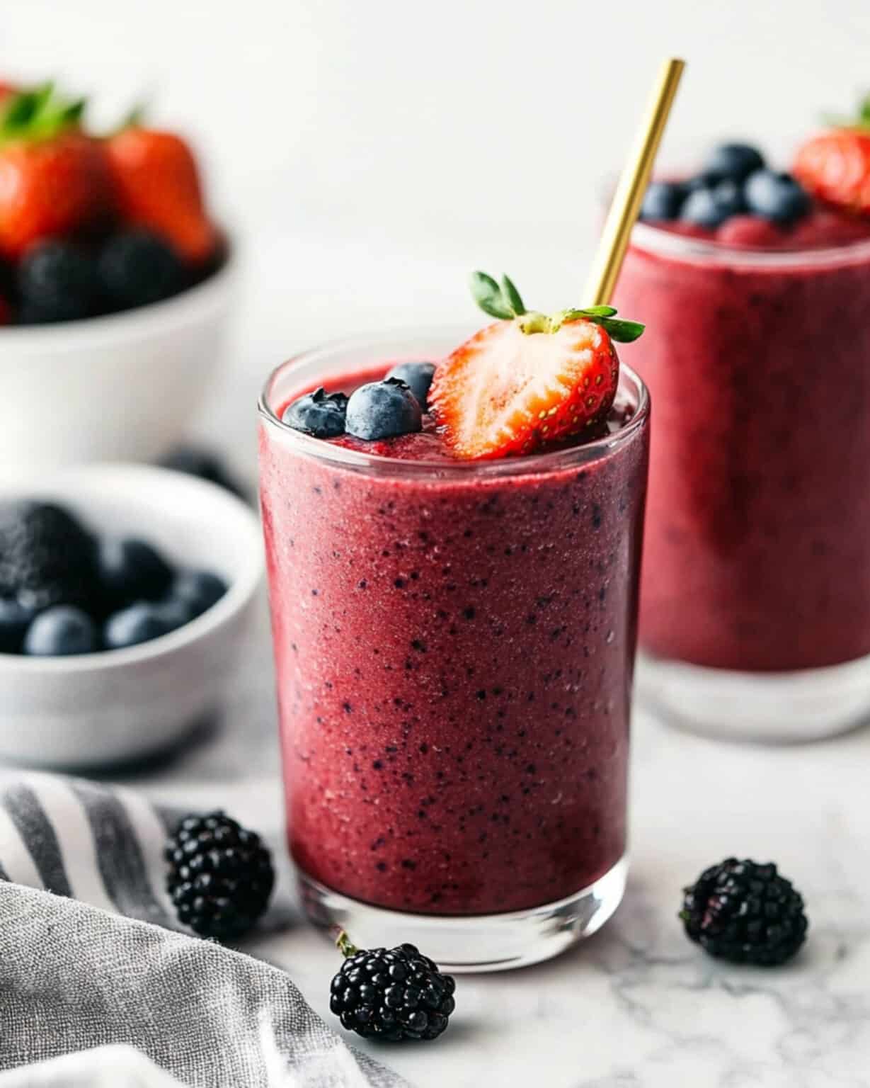 Mixed Berry Smoothie Recipe