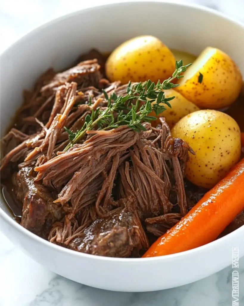 Slow Cooker Pot Roast Recipe