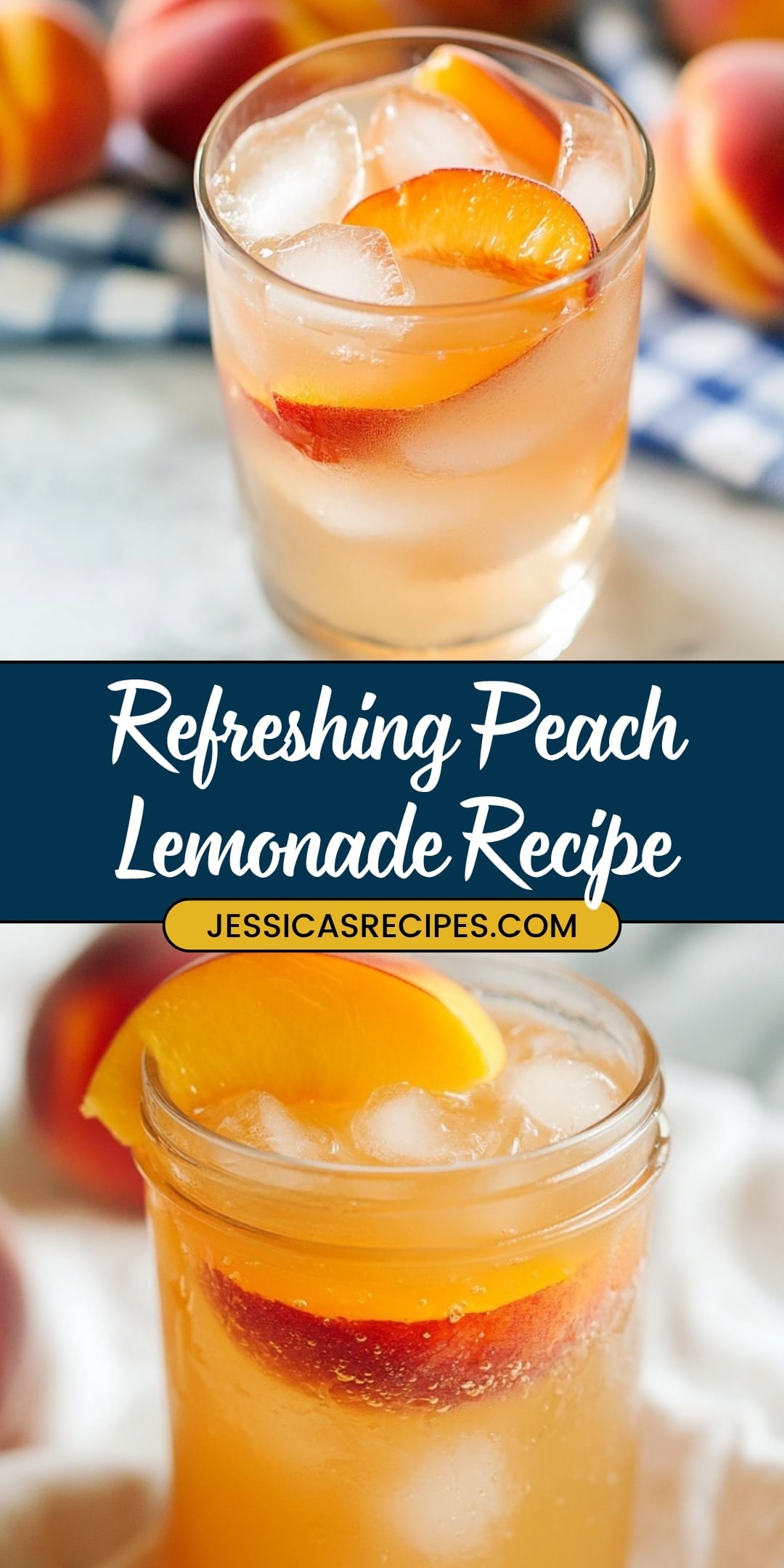 Homemade Peach Lemonade Recipe: Refreshing Peach Lemonade Delight