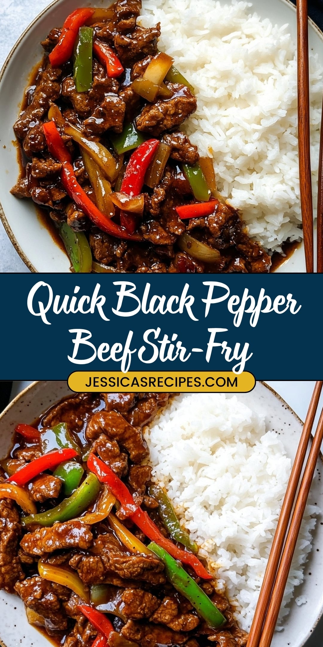 Black Pepper Beef Recipe: Flavorful Steak Strips with Peppers and Onions