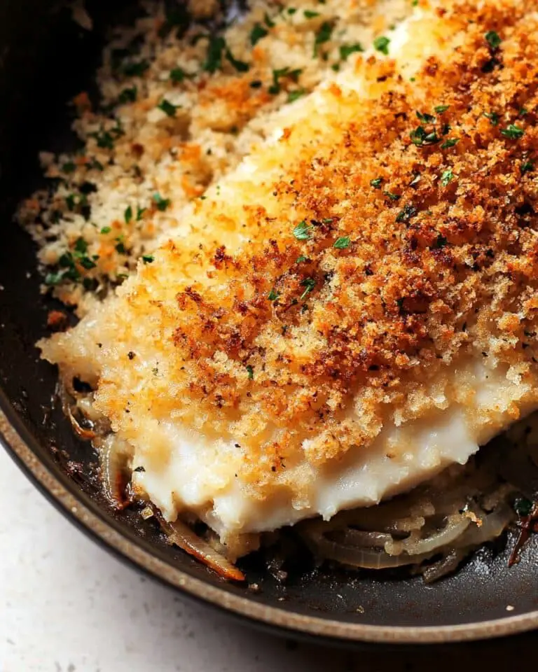 Boston Baked Cod in Wine and Lemon Sauce – Elegant Fish Dish