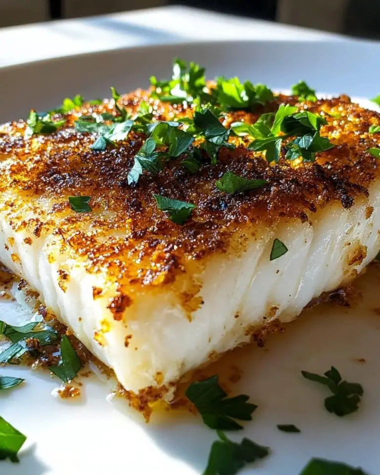 Garlic Parmesan Crusted Halibut: 15-Minute Baked Perfection