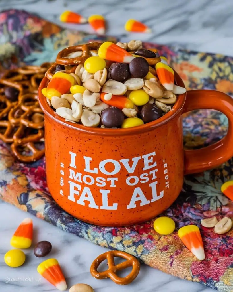 Candy Corn Mix Delight: Easy Fall Snack for Any Occasion