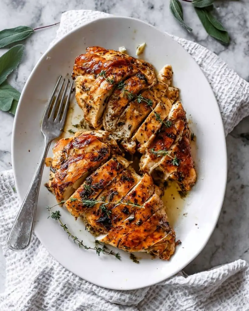 Herb-Butter Roasted Turkey Breast: Juicy & Flavorful Perfect for Holidays