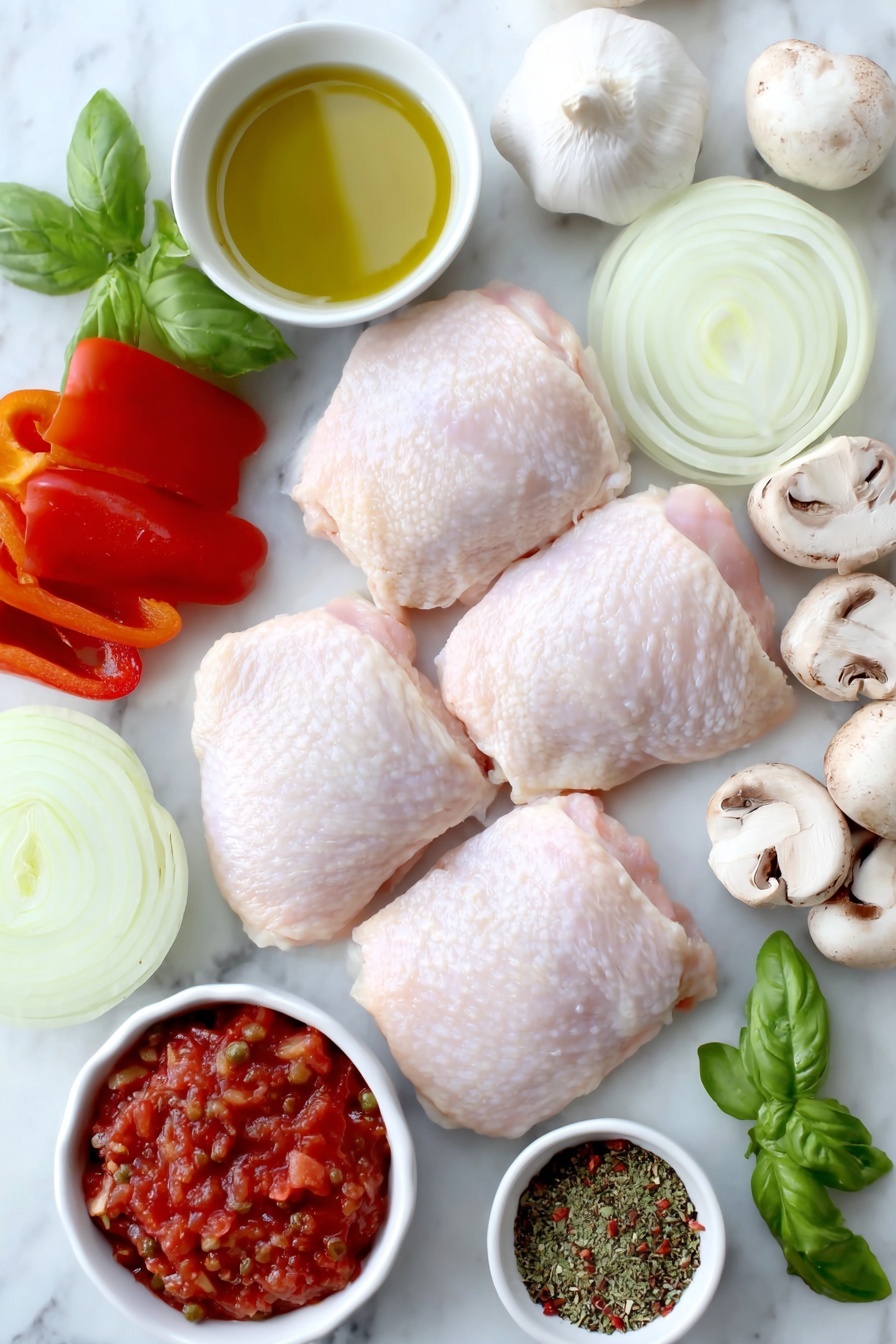 Slow Cooker Chicken Cacciatore: Easy, Tender Italian Dinner