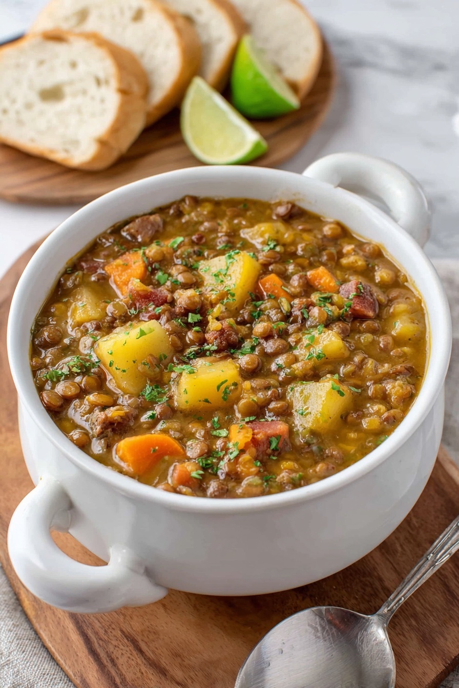 Cuban Lentil Soup with Pork: Hearty & Authentic Cuban Flavors