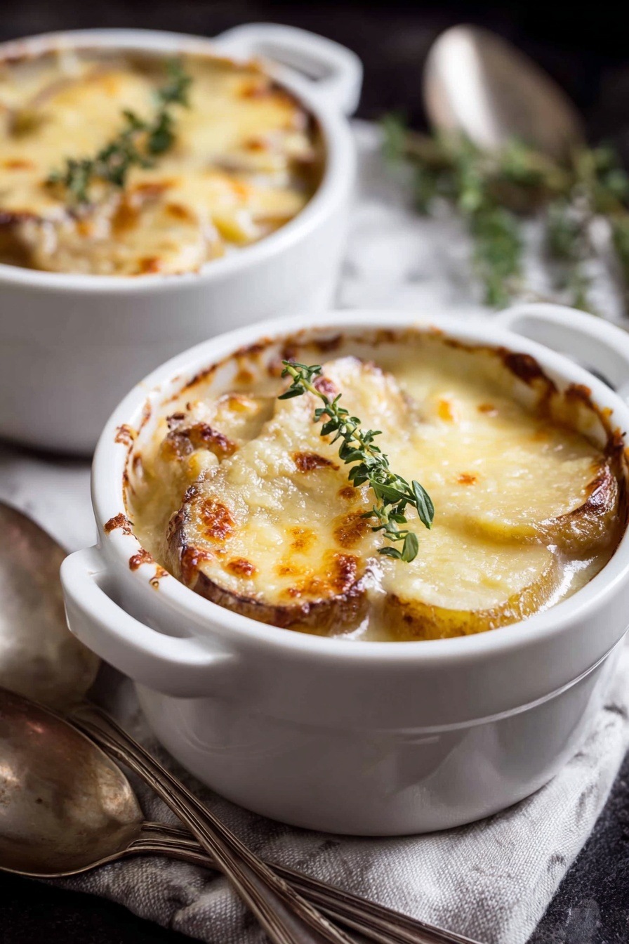 French Onion Soup with Cheese – Classic Cozy Comfort