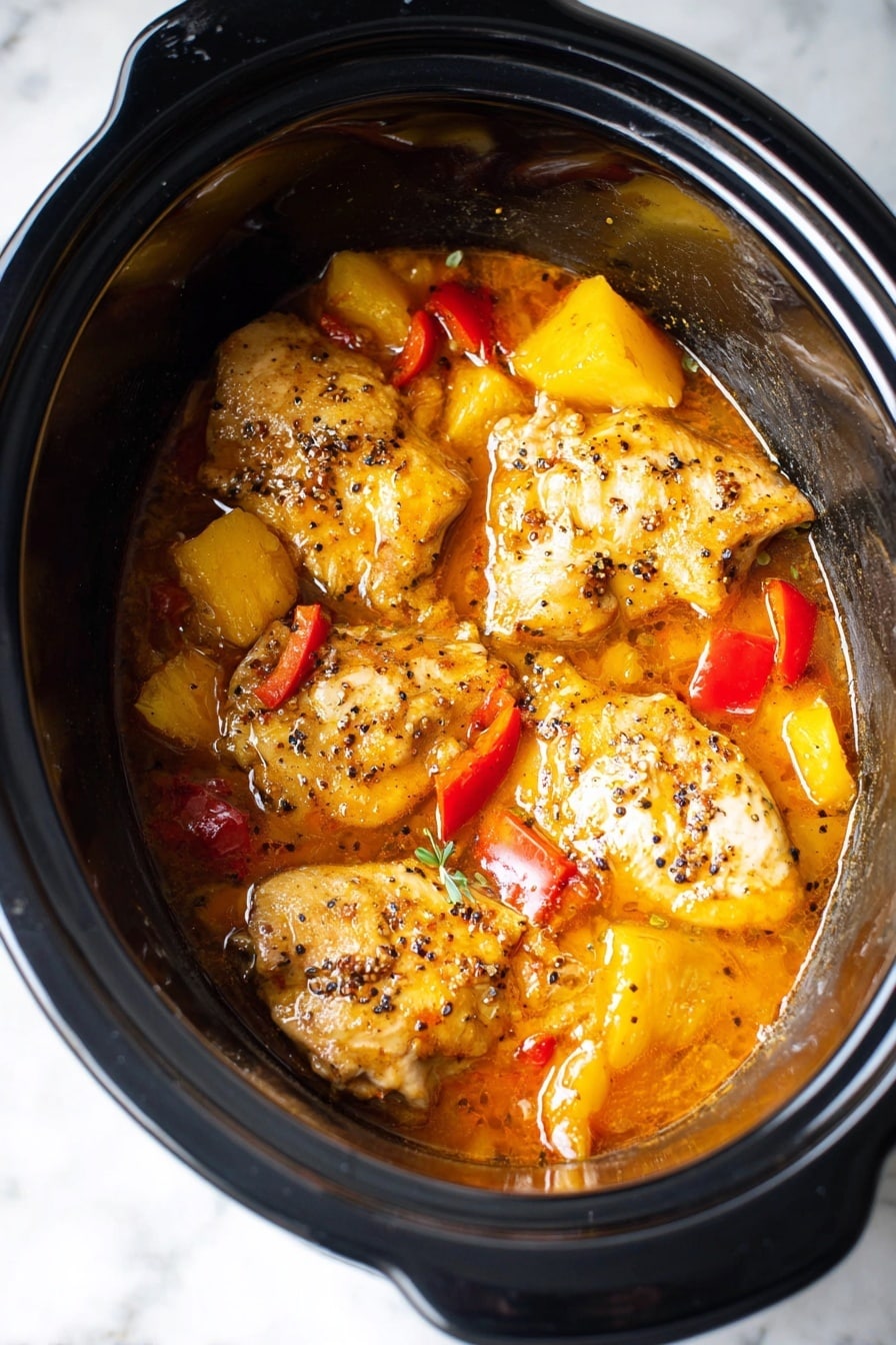 Crockpot Hawaiian Chicken: Irresistible Tropical Slow Cooker Dinner