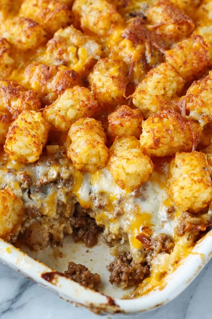 Cheeseburger Tater Tot Casserole: Ultimate Comfort Food