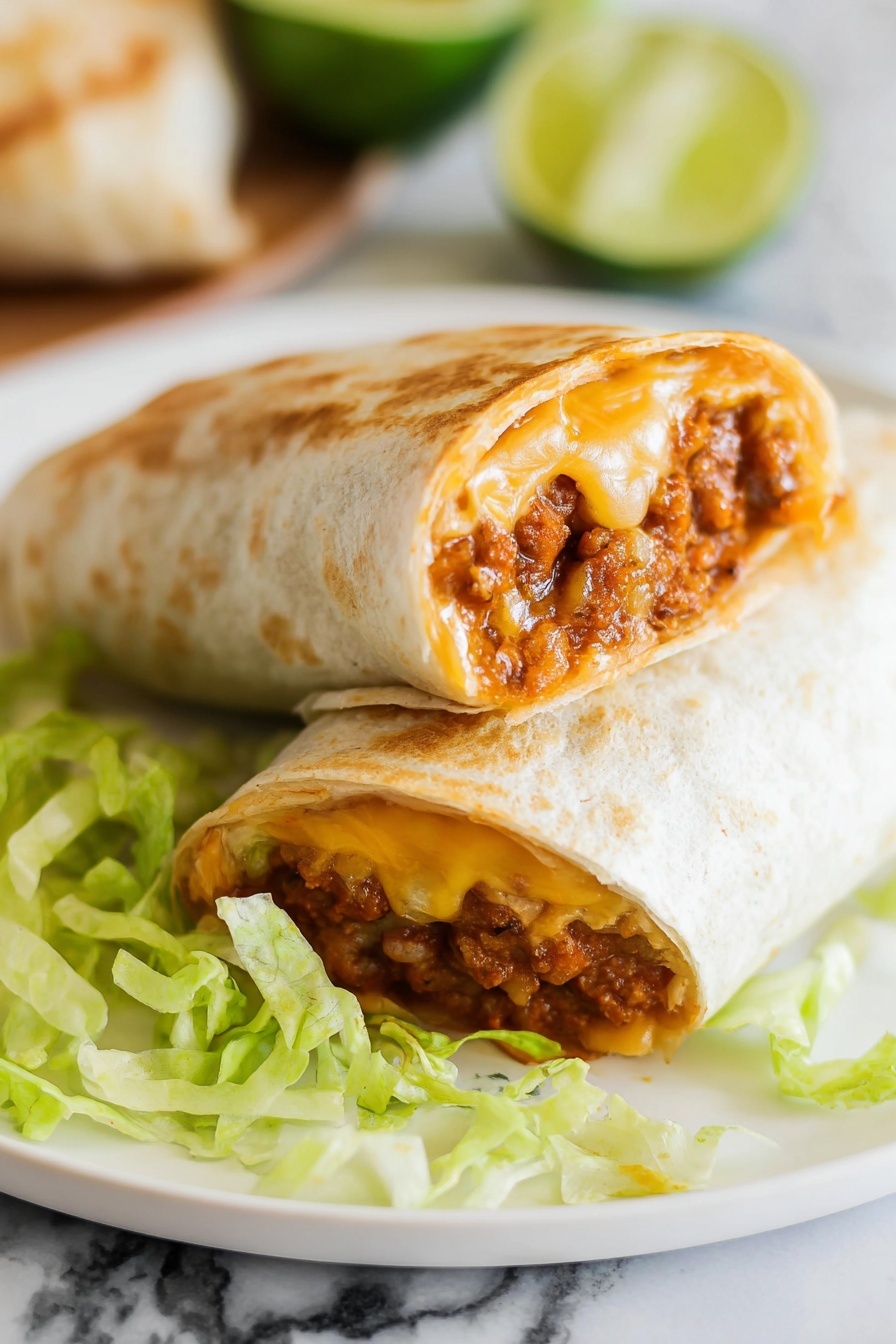 Cheesy Bean Burritos – Quick & Delicious Mexican Favorite