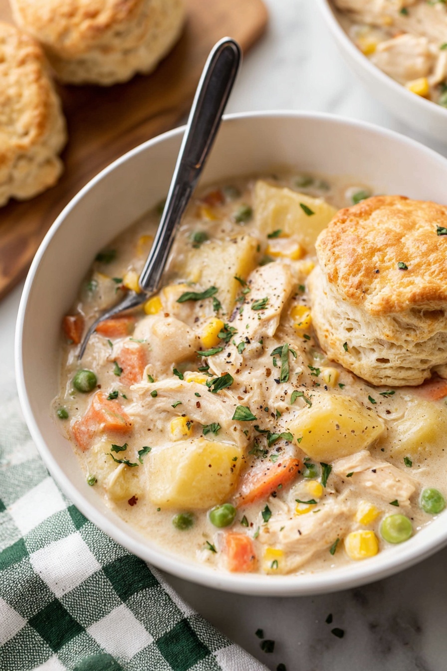 Slow Cooker Chicken Pot Pie Soup: Cozy, Hearty Comfort Food