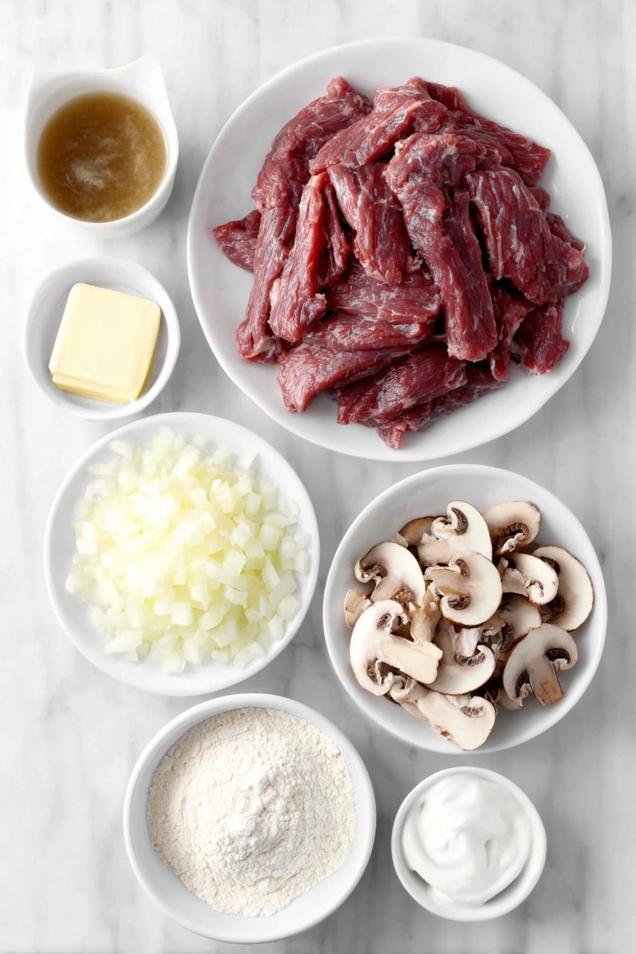 Easy Beef Stroganoff: A Cozy, Quick & Creamy Dinner