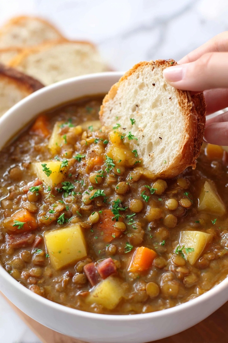 Cuban Lentil Soup with Pork: Hearty & Authentic Cuban Flavors