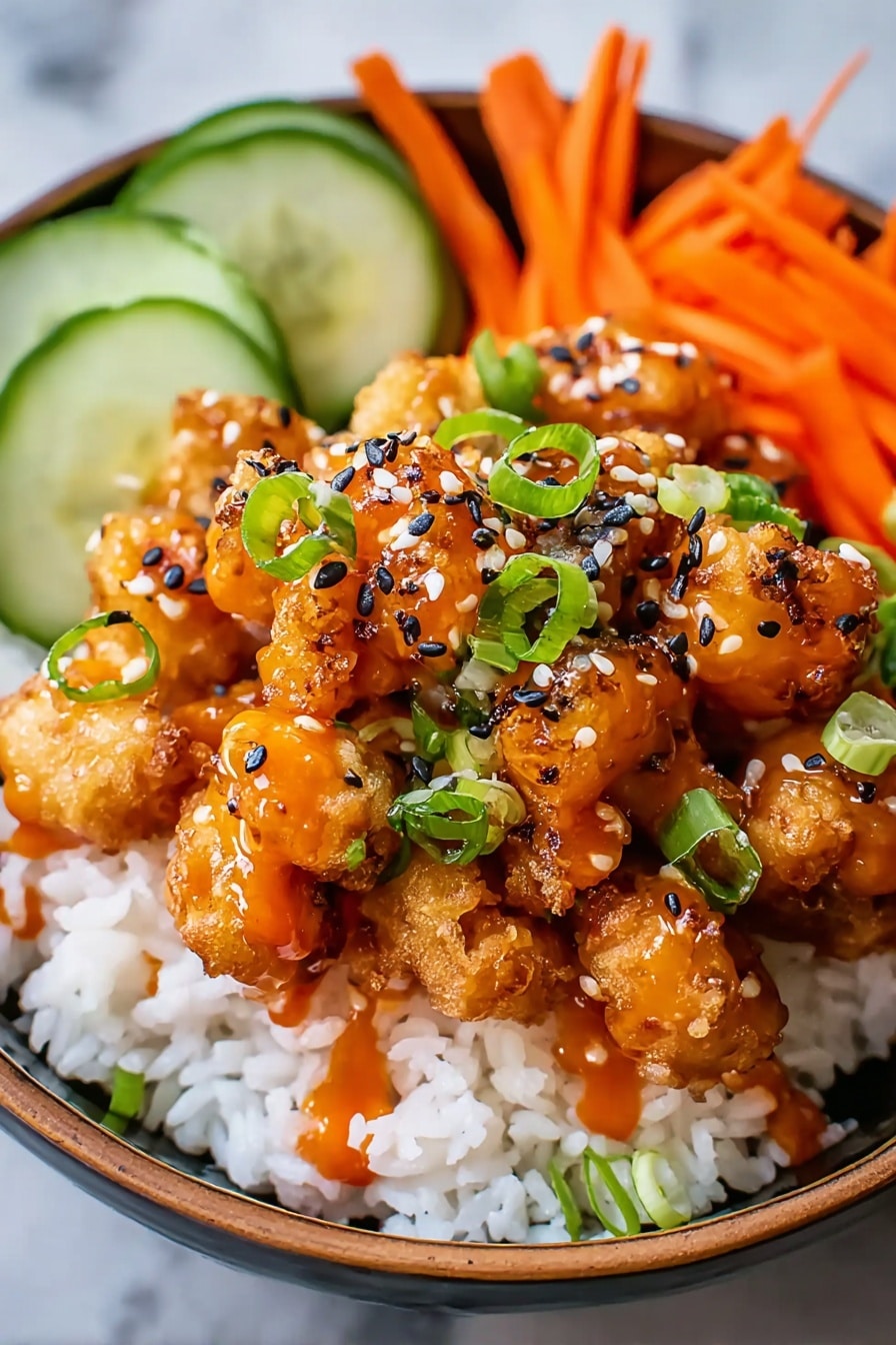 Bang Bang Chicken Bowl Recipe: Flavorful & Quick Asian Dish